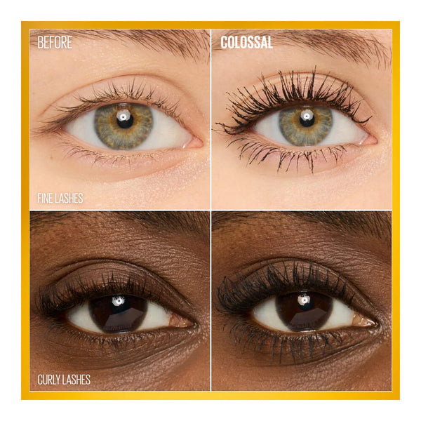 Maybelline The Colossal Mascara Waterproof - 240 Glam Black ...